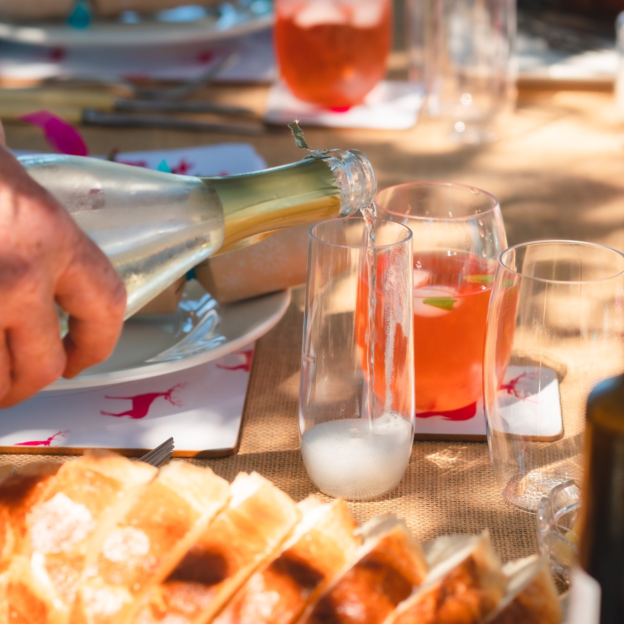 Combination Pack, 4 Wine & 4 Champagne Pieces - Rowdy Crowd